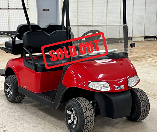 2014 Ezgo Rxv - Gas Kryptex Golf Carts